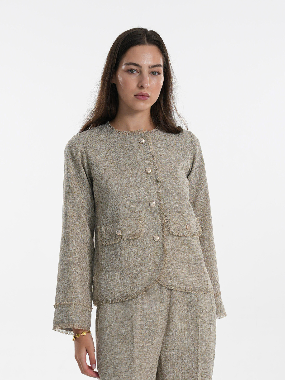Vienna tweed set – KUKU UAE